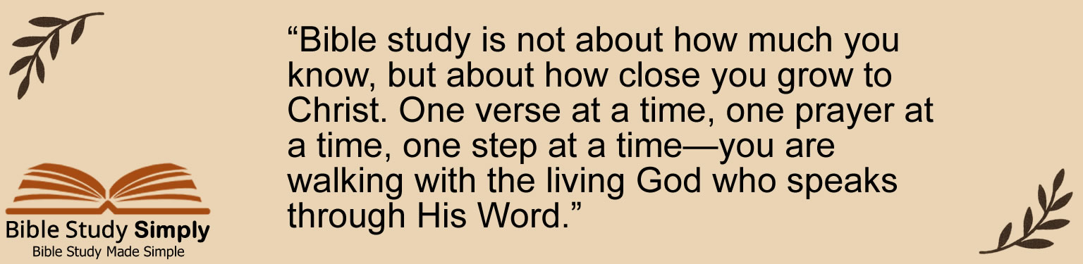 Beginner Bible Study Plan for New Believers - Bible Study SimplyBible ...