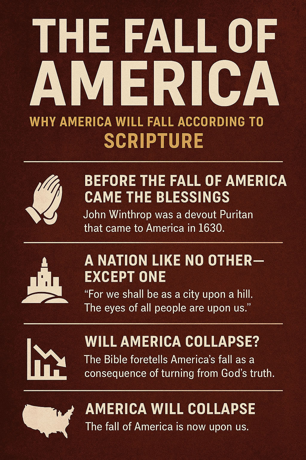 The Fall of America: A Biblical Perspective - Bible Study Simply