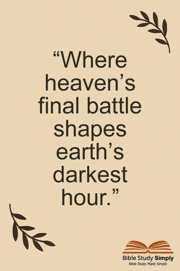 War in Heaven: The Great Battle Explained - Bible Study Simply