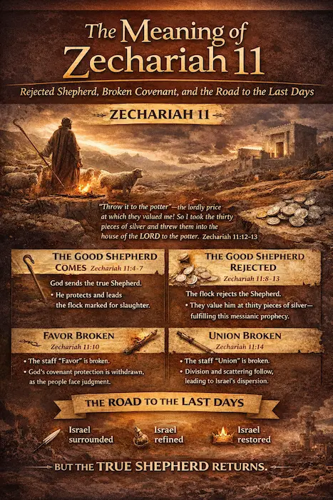 The Meaning of Zechariah 11 Explained Clearly - Bible Study Simply